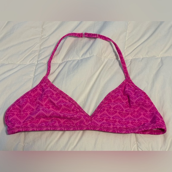 Roxy | Swim | Vintage Y2k Roxy Quicksilver Logo Bikini Top | Poshmark